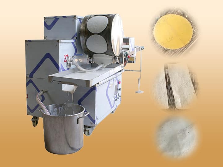 Continuous Spring Roll Wrapper Machine | Lumpia Wrapper Maker